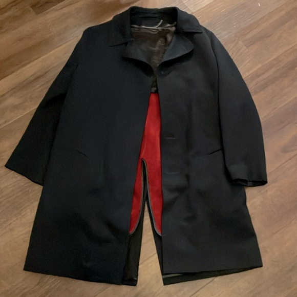 Sears | Jackets & Coats | Vintage Mafia Gangster 93s Style Mens Trench ...